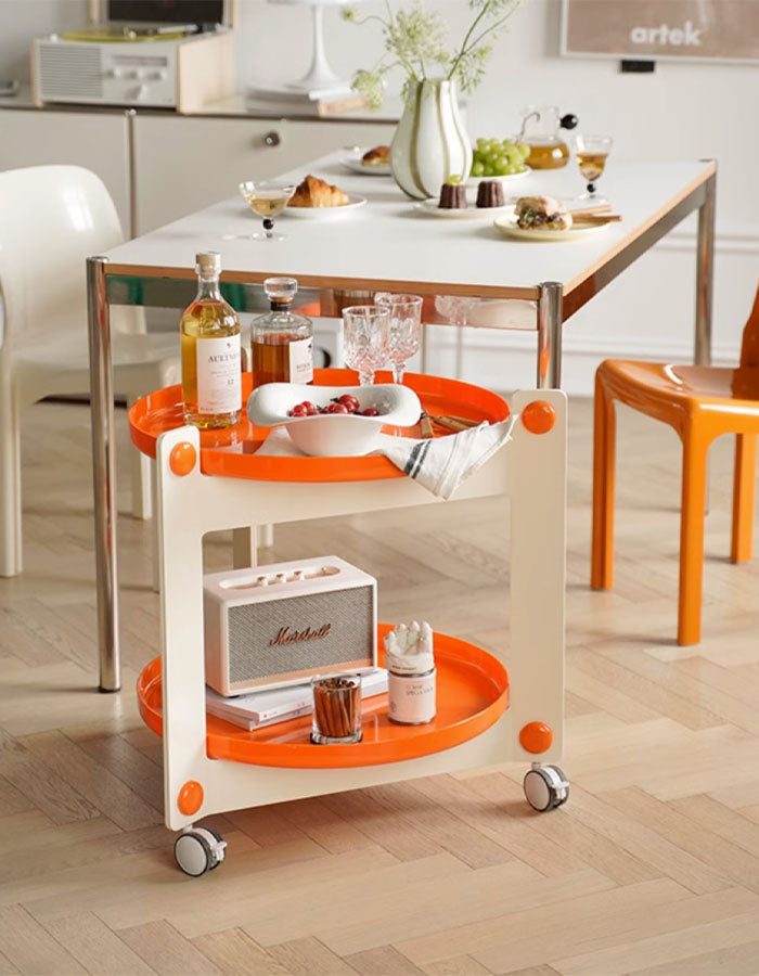 Rebecca Movable Side Table, Trolley & Plastic – Le Di Vita
