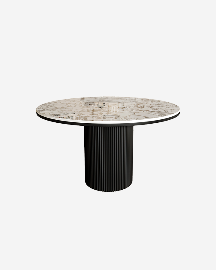 Jen Round Dining Table, Sintered Stone – Le Di Vita
