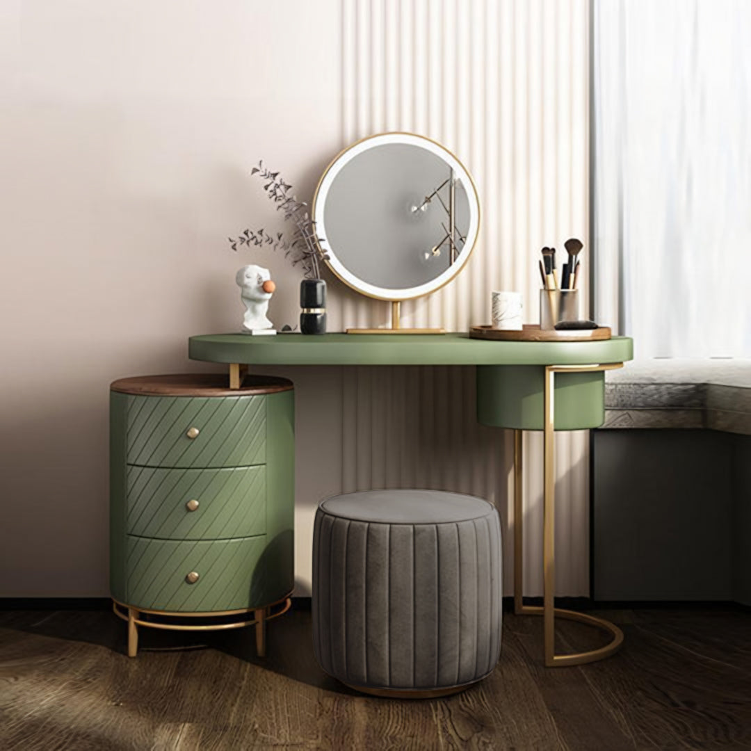 Tandy Dressing Table, Green/ White/ Black | The Most Popular Green ...