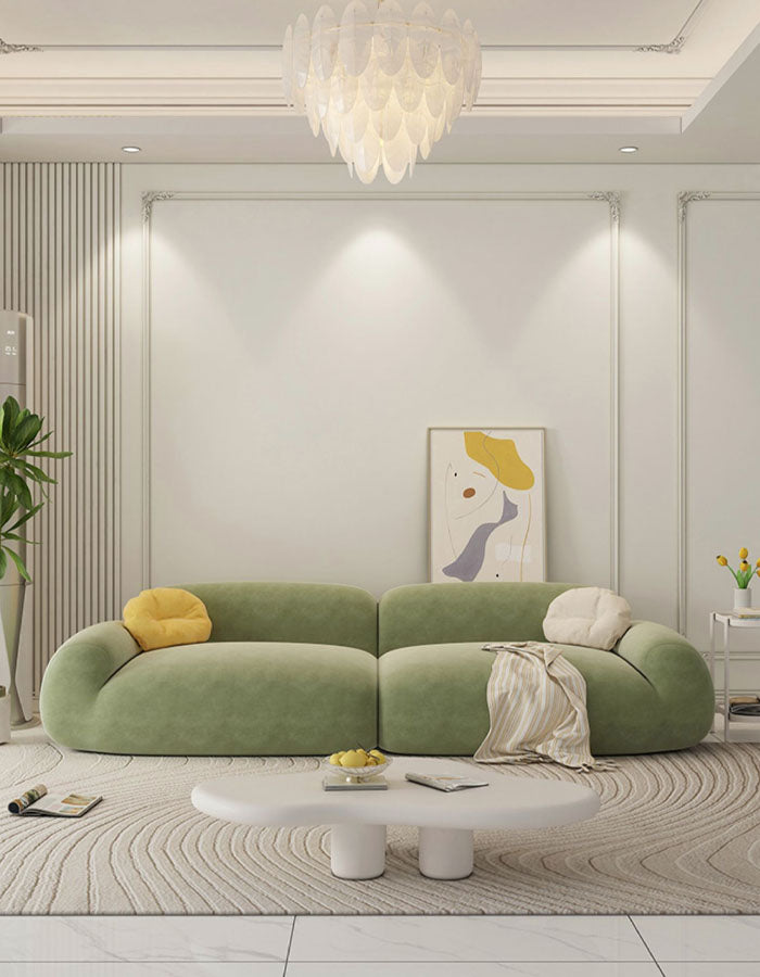 Gretchen Lovely Two Seater Sofa, Velvet – Le Di Vita