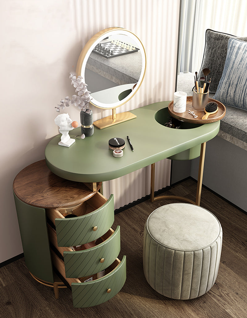 Tandy Dressing Table, Green/ White/ Black | The Most Popular Green ...